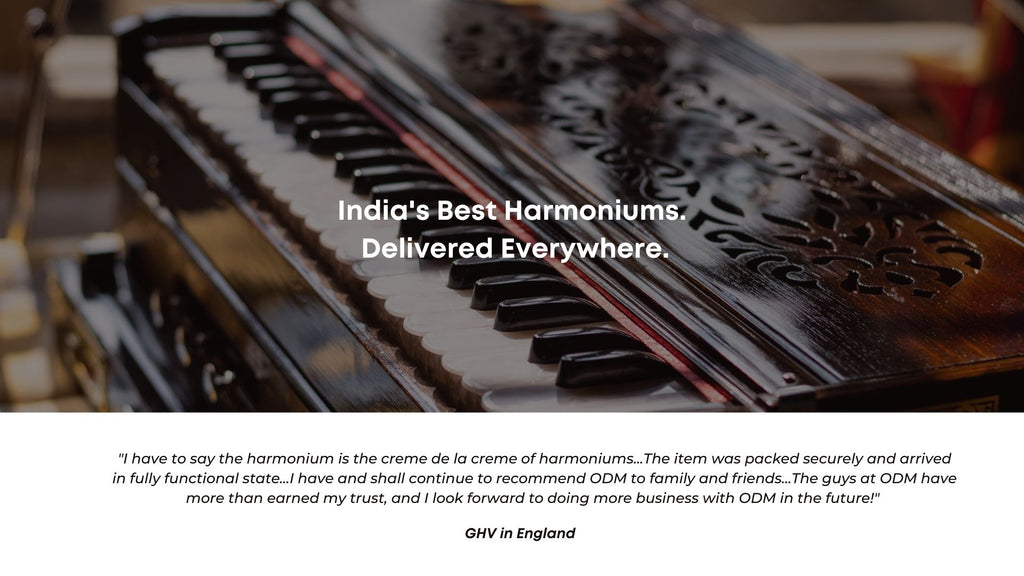 Shop All Harmoniums for Sale: Shipping Worldwide – Old Delhi Music