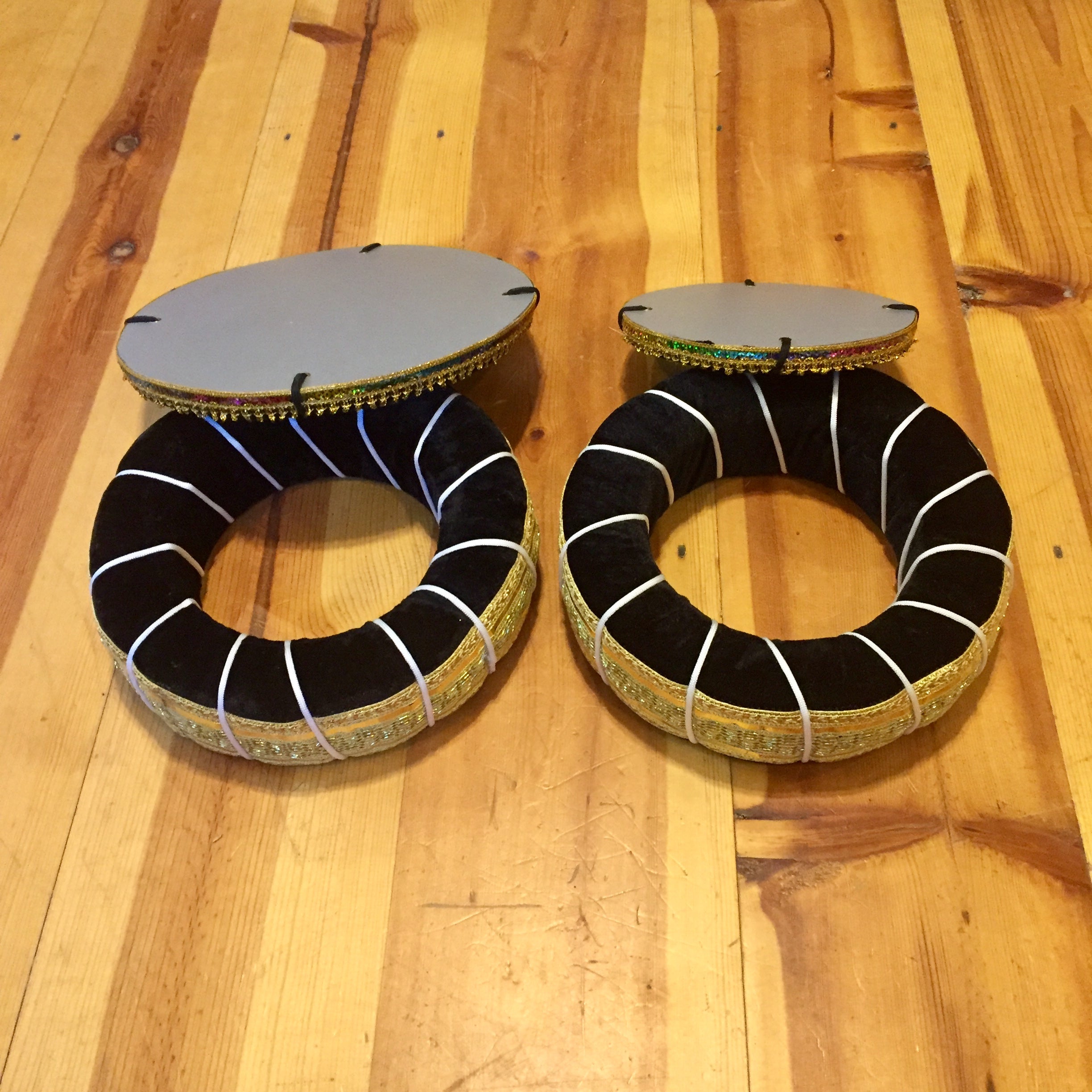 Tabla Cushion And Cover Set - Black/Gold – Old Delhi Music