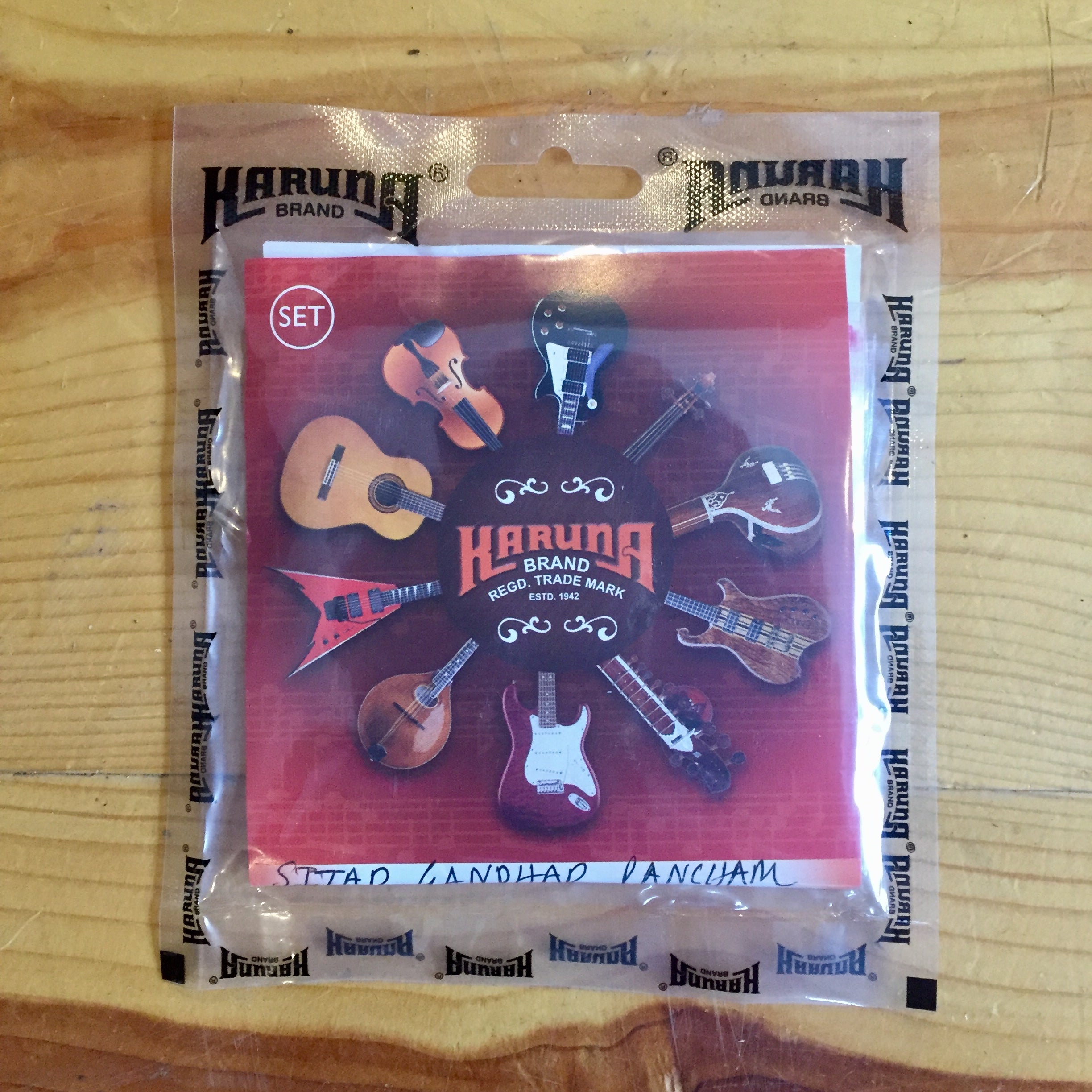 Karuna Brand Sitar Strings | Gandhar Pancham Style | For Sale USA – Old Delhi Music